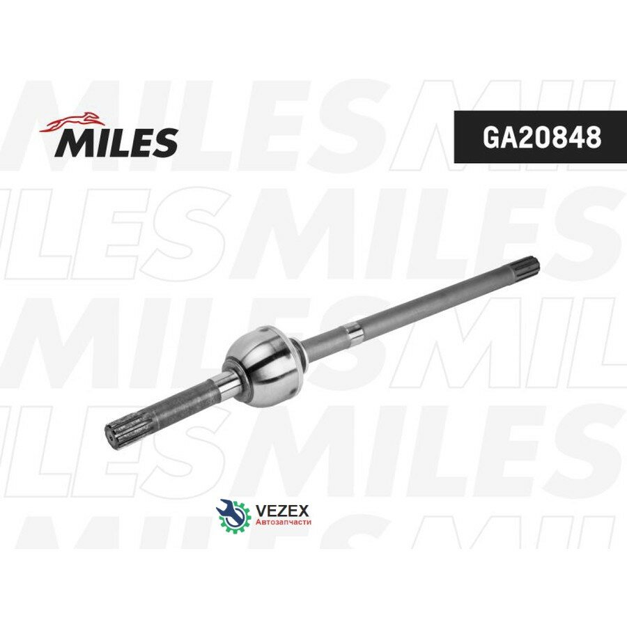 MILES GA20848 ШРУС УАЗ Patriot ( 3163 )2.7/2.3D / Simbir (3162 ) 2.9 прав. GA20848