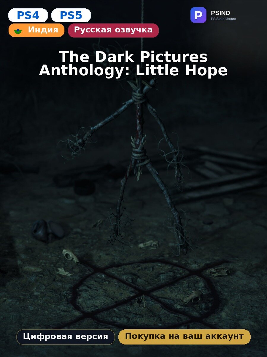 The Dark Pictures Anthology: Little Hope PS4 & PS5 PS4, PS5 — PlayStation Store Индия, цифровая версия