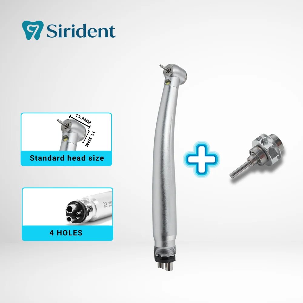 Globaldent Светодиодный стоматологический наконечник 4 Hole and Standard