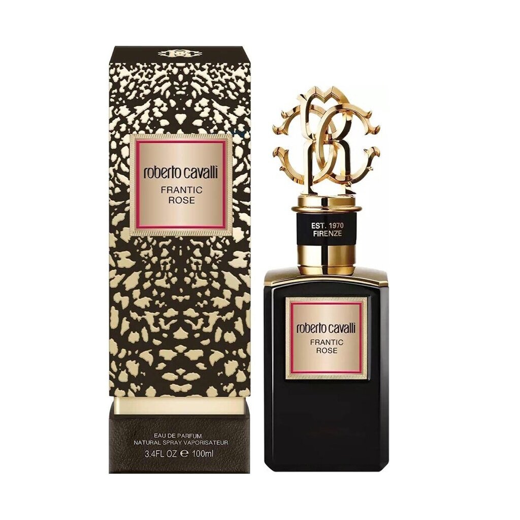 Roberto Cavalli Frantic Rose 100 мл парфюмерная вода для мужчин и женщин, цветочные, древесно-мускусные