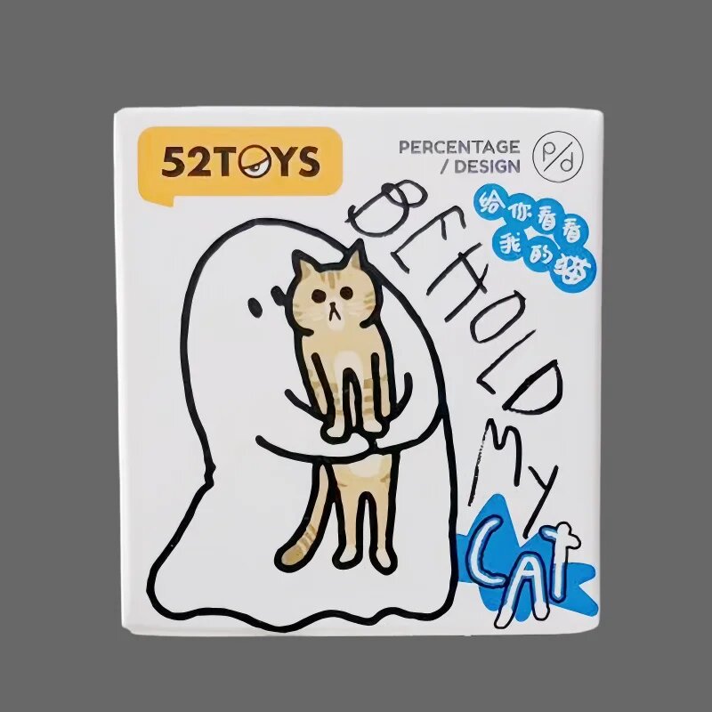 Коллекционная фигурка 52toys Ghody Behold My Cat Random 1PCS