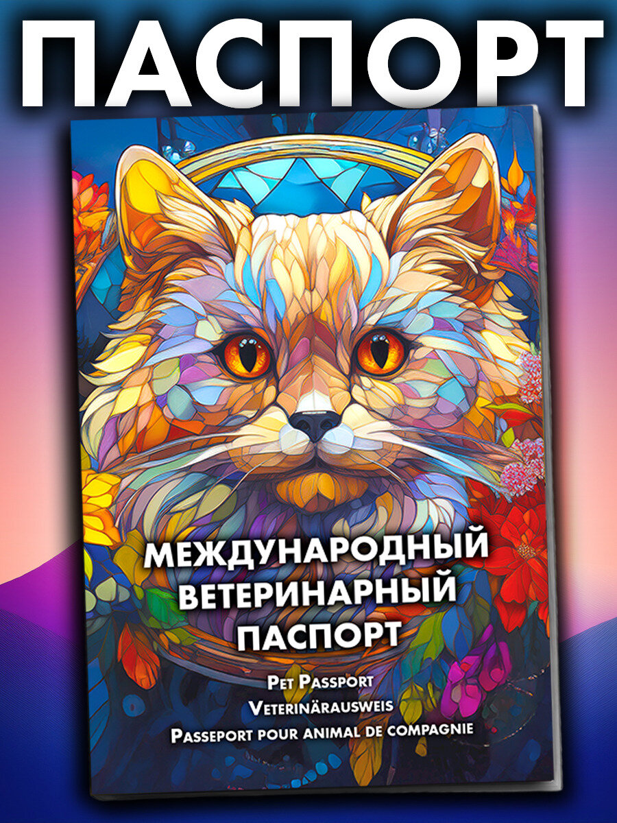 Ветеринарный паспорт для кошек и собак международный