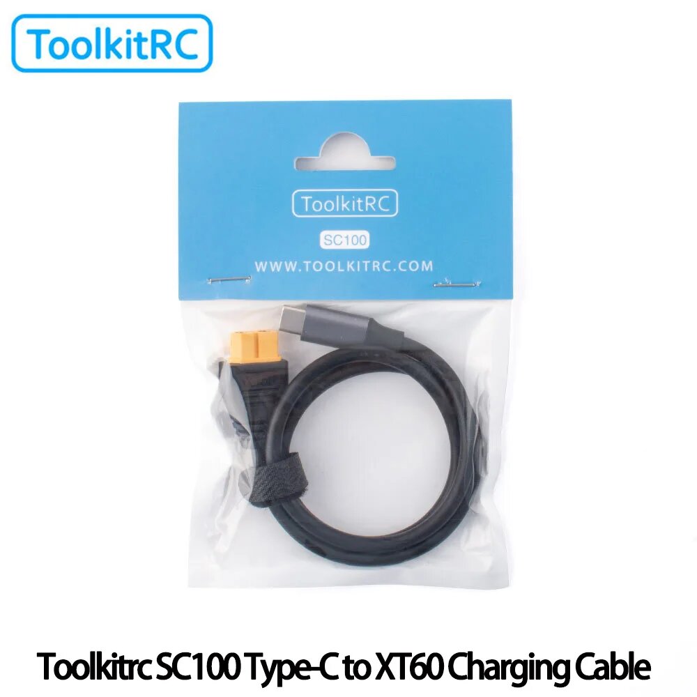 Кабель-адаптер Type-C — XT60 ToolkitRC SC100