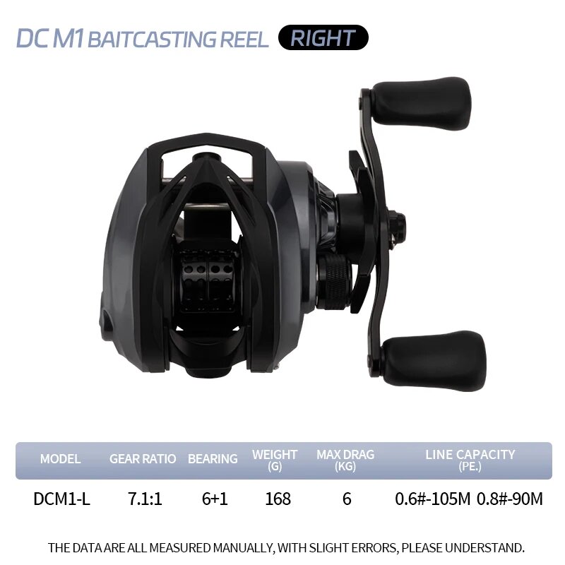 Электрическая рыболовная катушка DEUKIO 6+1BB DC 060-R