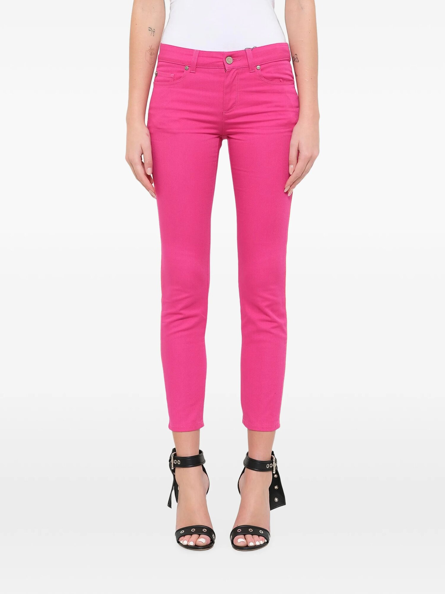 Джинсы Belt-loop skinny-fit jeans 