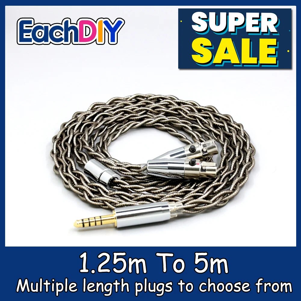Кабель для наушников EachDIY 3.5mm 3 Pole Stereo