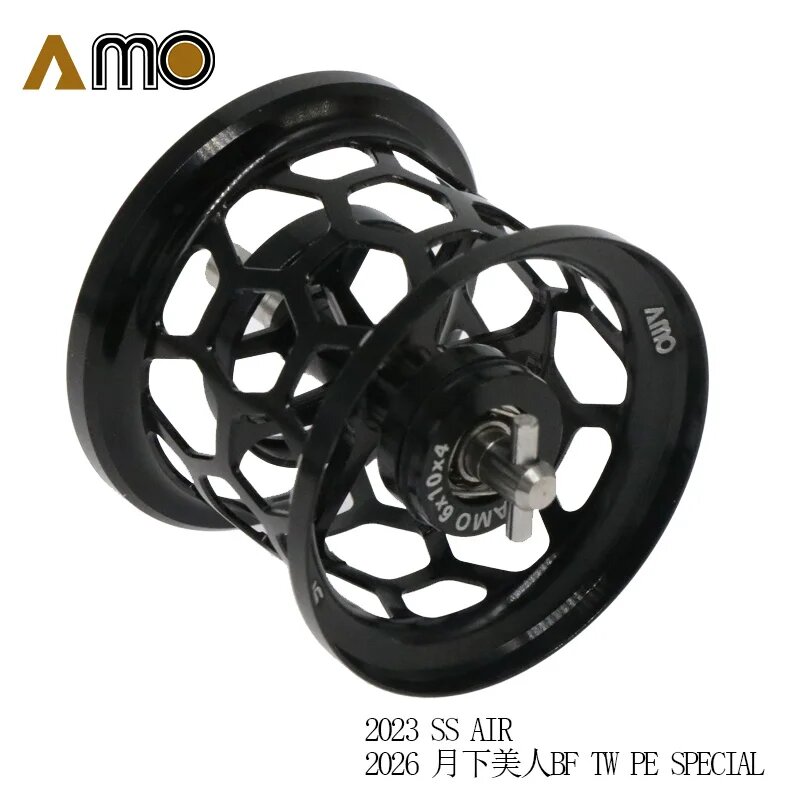 AMO DIY 2023 SS AIR 2026 Moonlit Beauty BF TW PE SPECIAL катушка черный