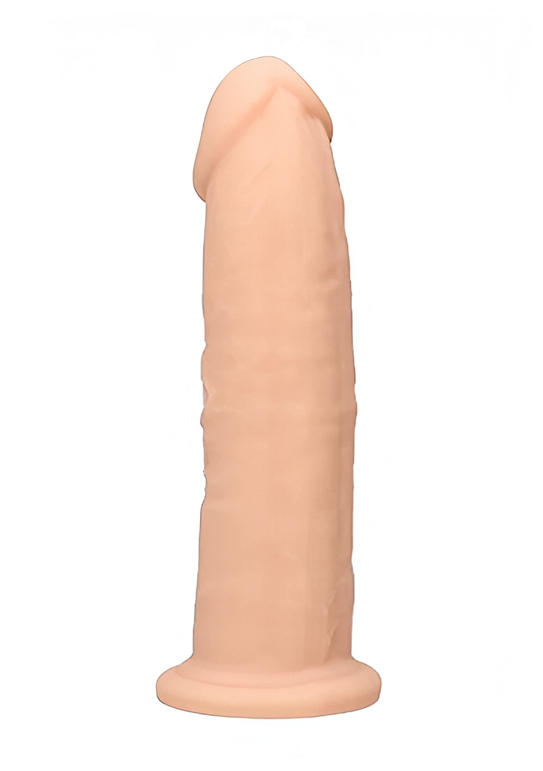 Shots Media Фаллоимитатор силиконовый RealRock Silicone Dildo Without Balls 19.2 см, REA080FLE, flesh