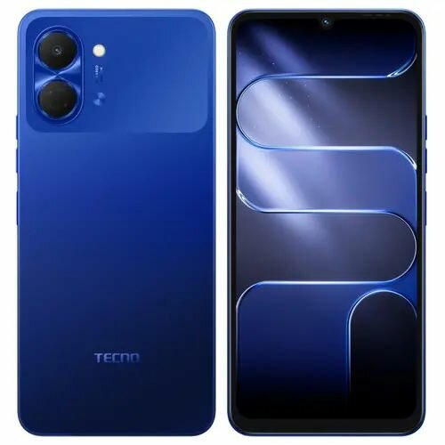 6,75" Смартфон Tecno SPARK GO 3 4/128 ГБ (4894947105319) синий