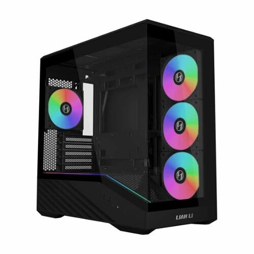 Компьютерный корпус LIAN LI V100R MINI (G99. V100RMIX. R0) черный - Mini Tower, Micro-ATX, USB 3.2 Gen 1 Type-A, USB 3.2 Gen 1 Type-C