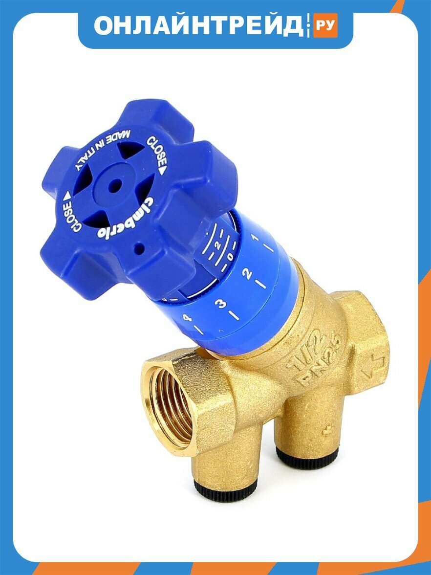 Клапан балансировочный Cimberio 787ОТ/2R 1 1/2", ручной, Kvs=25,12 PN25 BB, без ниппелей