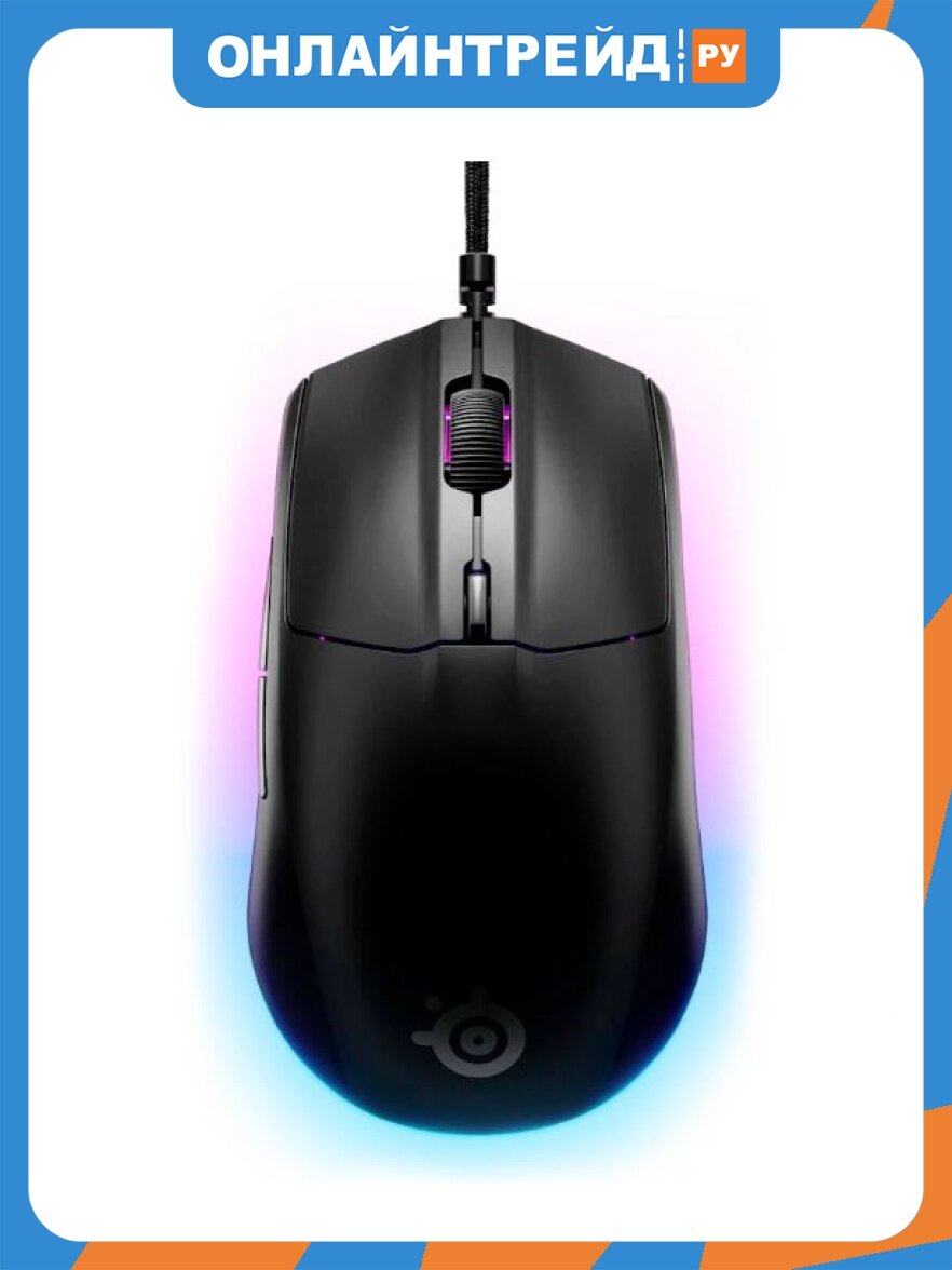 Мышь Steelseries Rival 3 Gen 2, черный (62515)