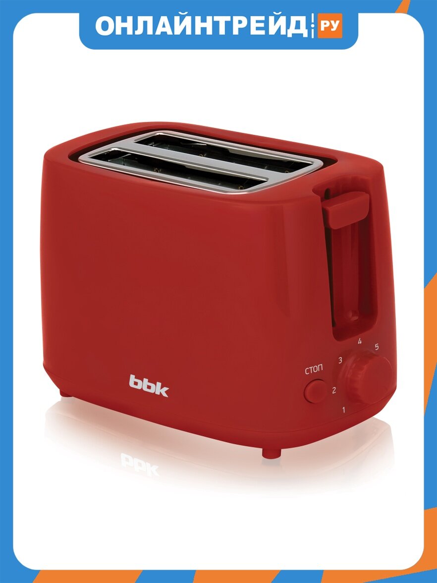 Тостер Bbk TR82 красный