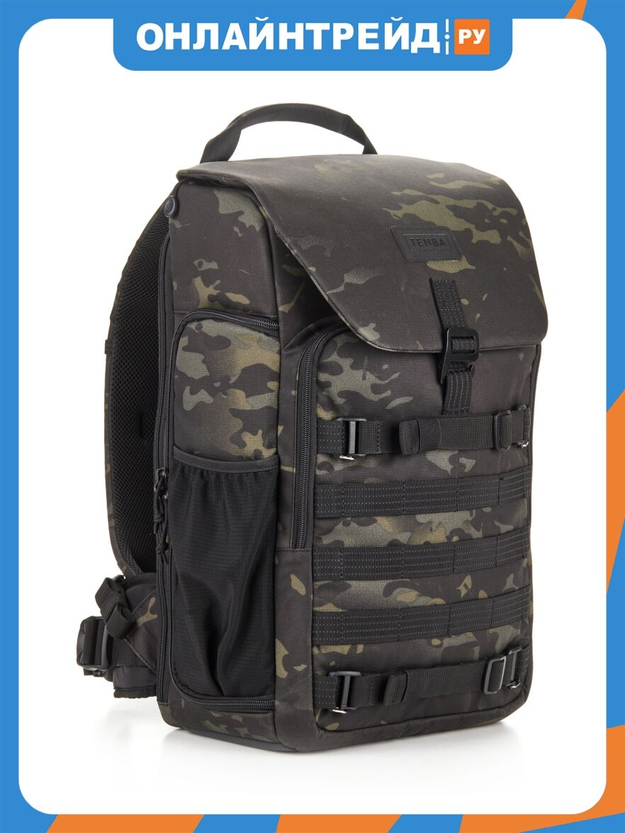 Tenba Axis v2 Tactical LT Backpack 20 MultiCam Black Рюкзак для фототехники 637-769, , шт