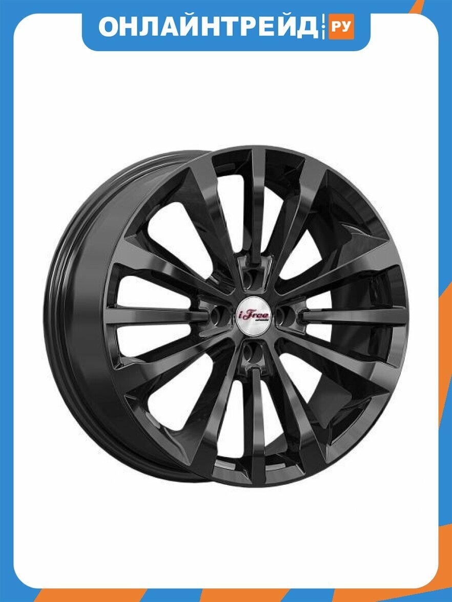 Диск Ifree Андерсен 7x17/4x100 D60.1 ET43 BK