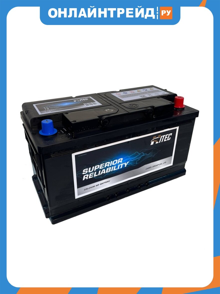 Аккумулятор Hitec 60044MF, 353x175x190, обратная полярность, 100 Ач