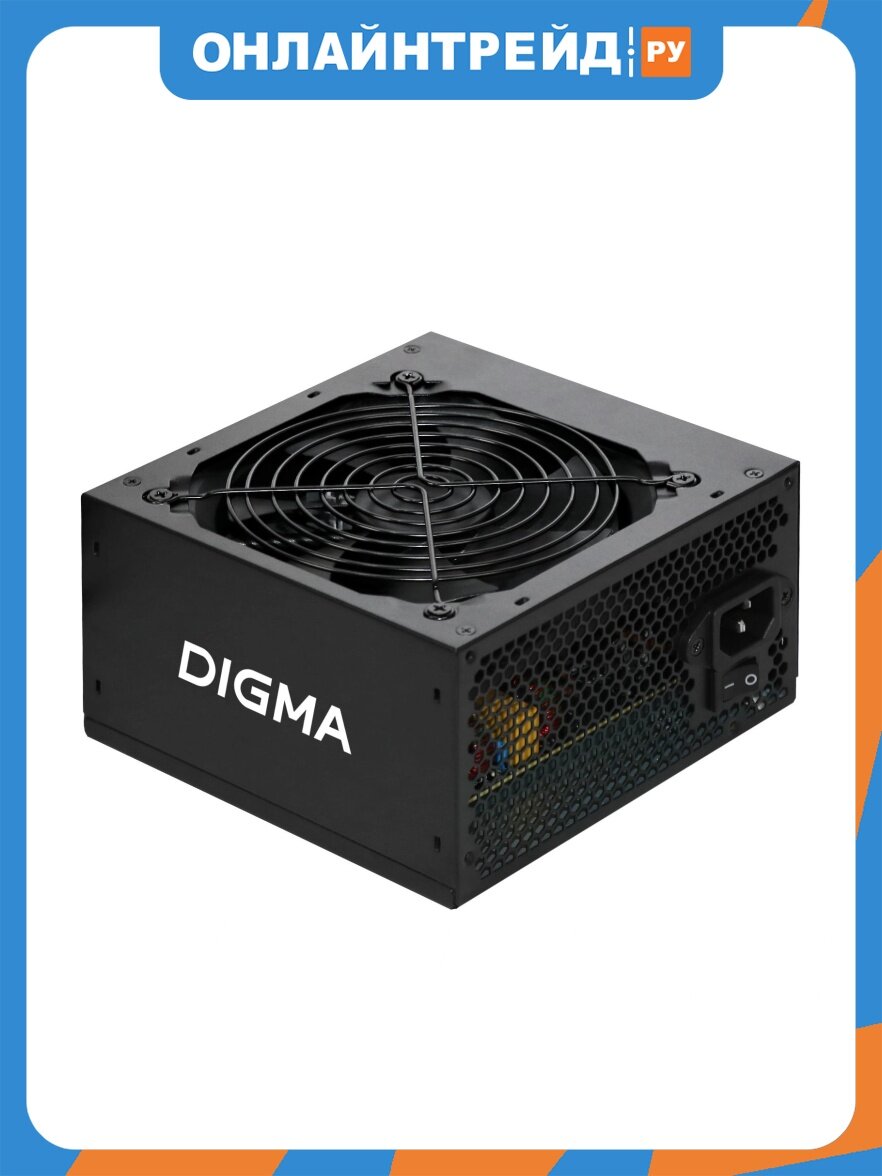 Блок питания Digma DPSU-600W, 600W, Retail