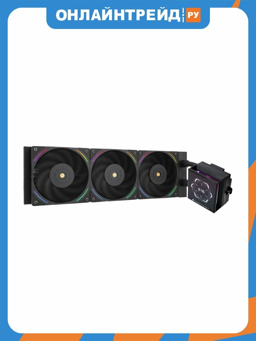 СВО для процессора Thermalright Hyper Vision 360 ARGB BLACK (H-VISION-360-BL-ARGB)