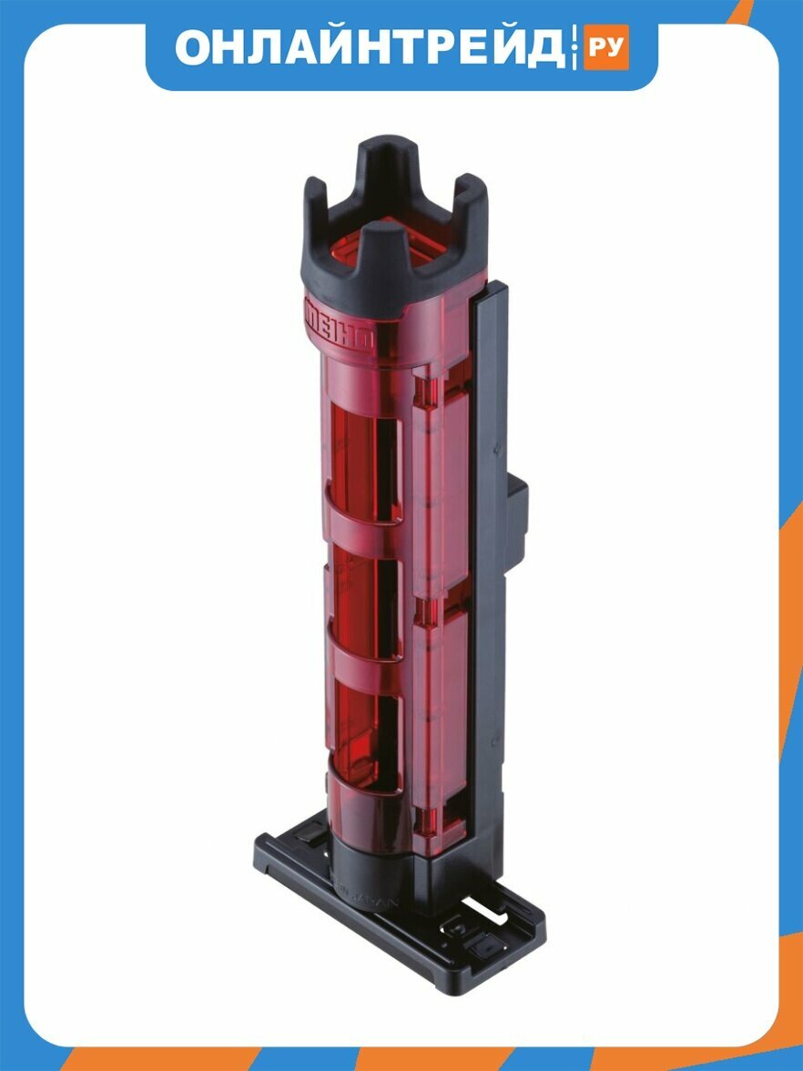 Держатель для удилища Meiho BM-250L Red Black 50х54х283