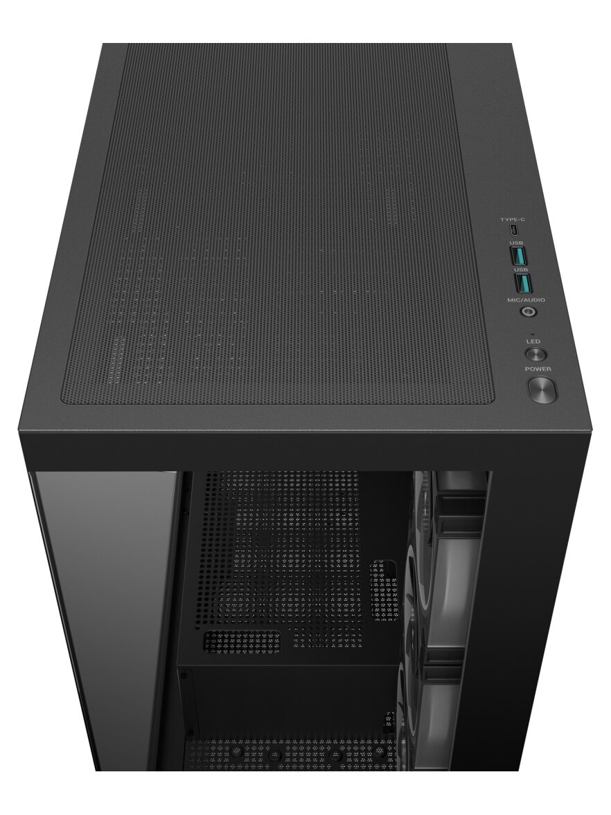 Корпус Deepcool CG580 4F V2, черный — фото 1