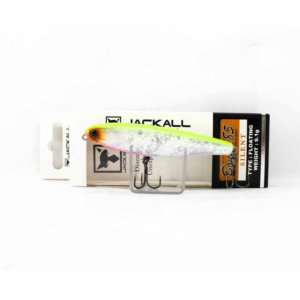 Воблер JACKALL BONNIE 85F 9.1g SILENT цвет INJURED CHART BACK PEARL