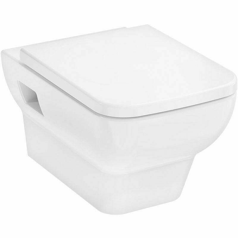 Унитаз подвесной Hansgrohe CreekTide Q HGSET001 с сиденьем Микролифт