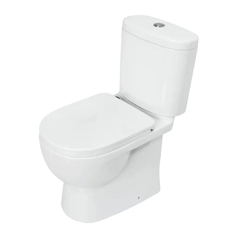 Унитаз-компакт Sanita Luxe Art Luxe SL DM WC.CC Art 2-DM WHT.G S1 Белый с бачком и сиденьем Микролифт