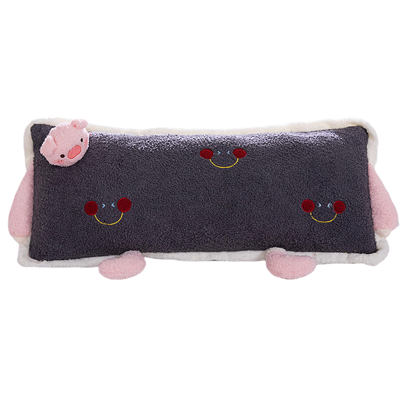 Мягкая кукла-подушка унисекс SEGOU Animal Long Pillow: Smile Pink Pig, 120 CM EU