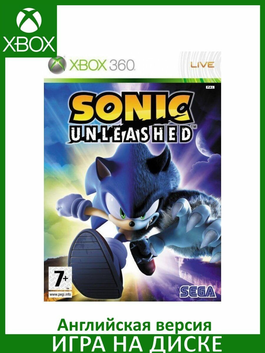 Игра Sonic Unleashed Xbox 360, Xbox One Диск Английская версия