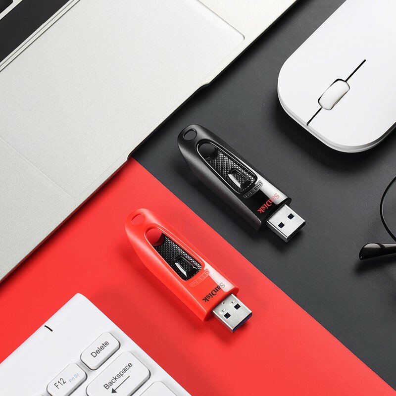 SanDisk CZ48 256GB USB3.0 флеш-накопитель черный 130 МБ/с скорость чтения зашифрованная портативная память Ёмкость：256