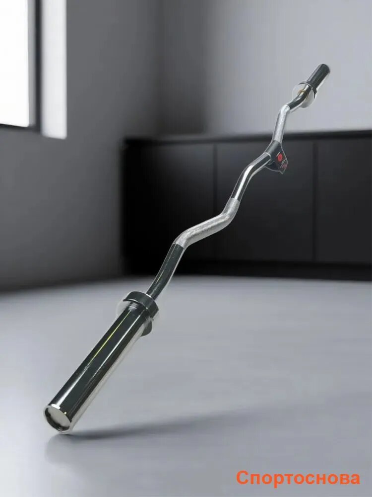 Гриф для штанги W-образный до 150кг D50 CHROME PX-BC110
