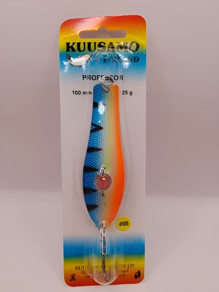 Блесна Kuusamo "Professor", на хищника, колебалка, 10 см, 25 г