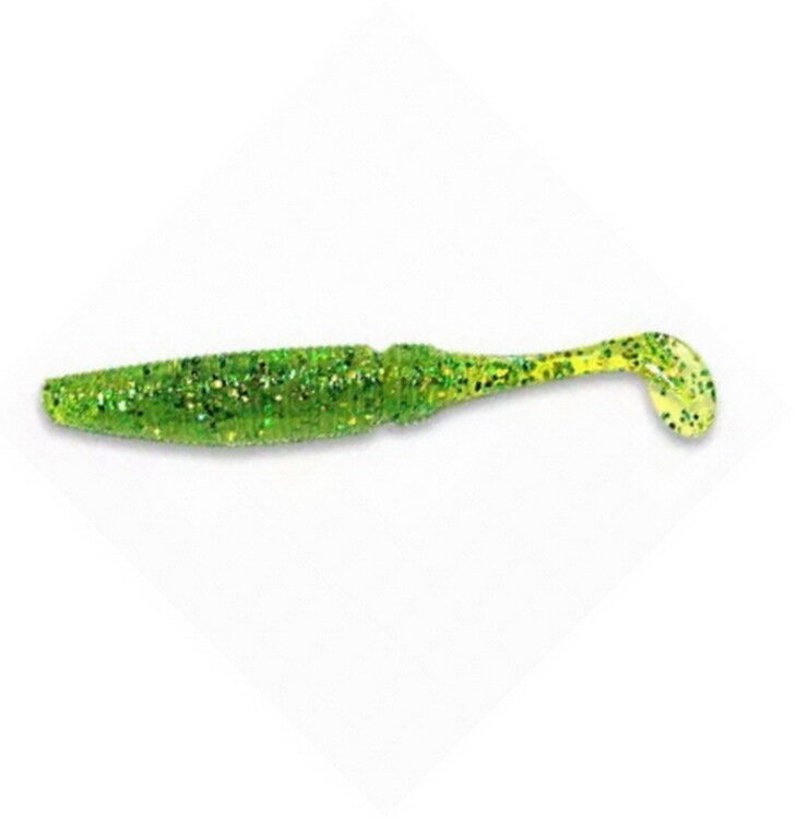Мягкая приманка Kosadaka HART Shad 75, 75мм, цв. GR (4шт.)