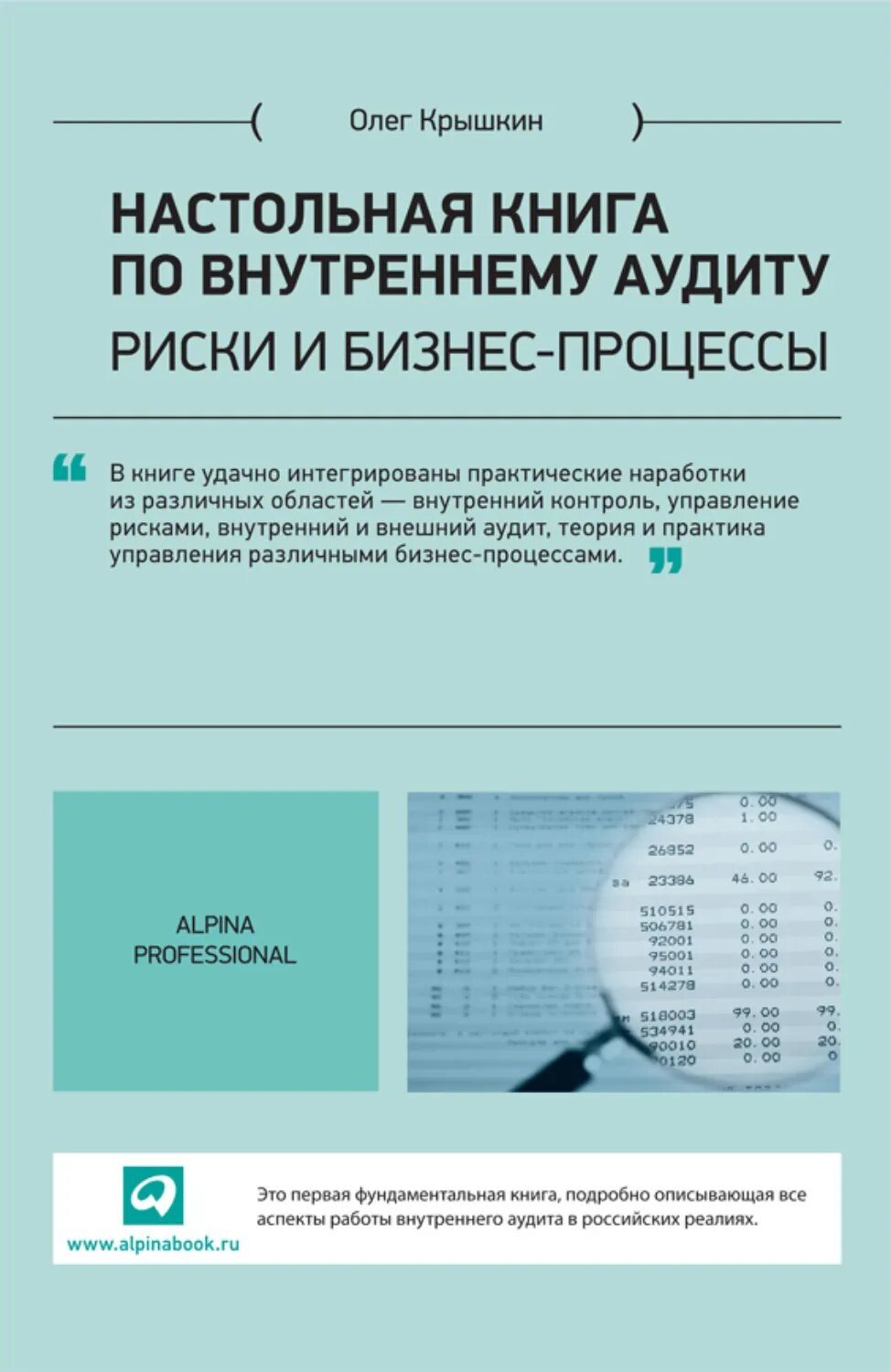 Настольная книга по внутреннему аудиту. Риски и бизнес-процессы [Цифровая книга]