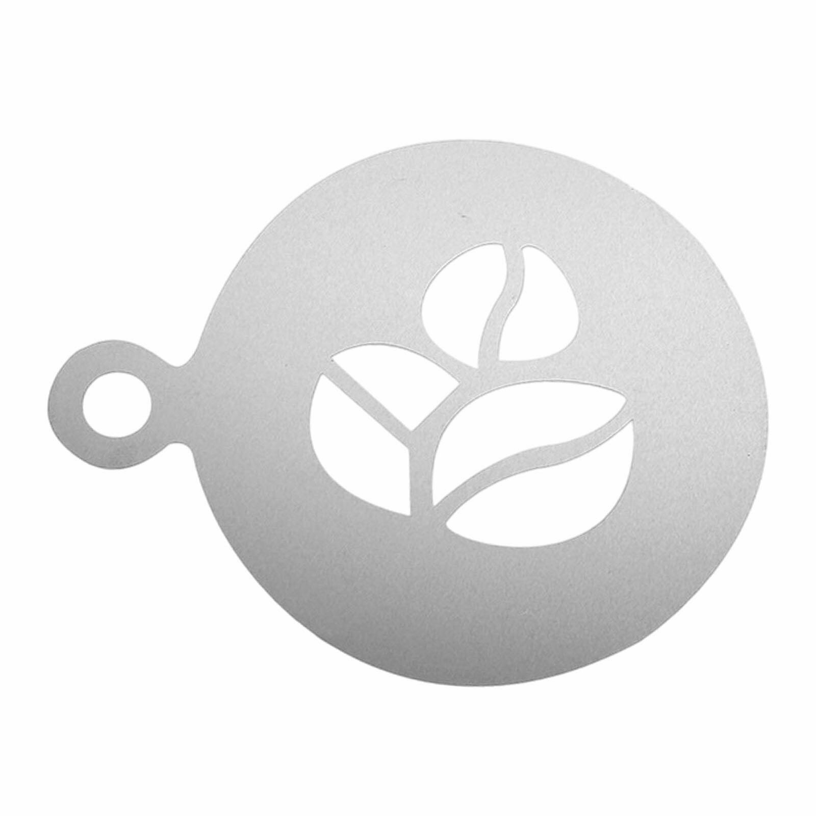 Шаблон Cappuccino Arts, портативный, для барных аксессуаров, мусса, овсянки, кекса, листа.