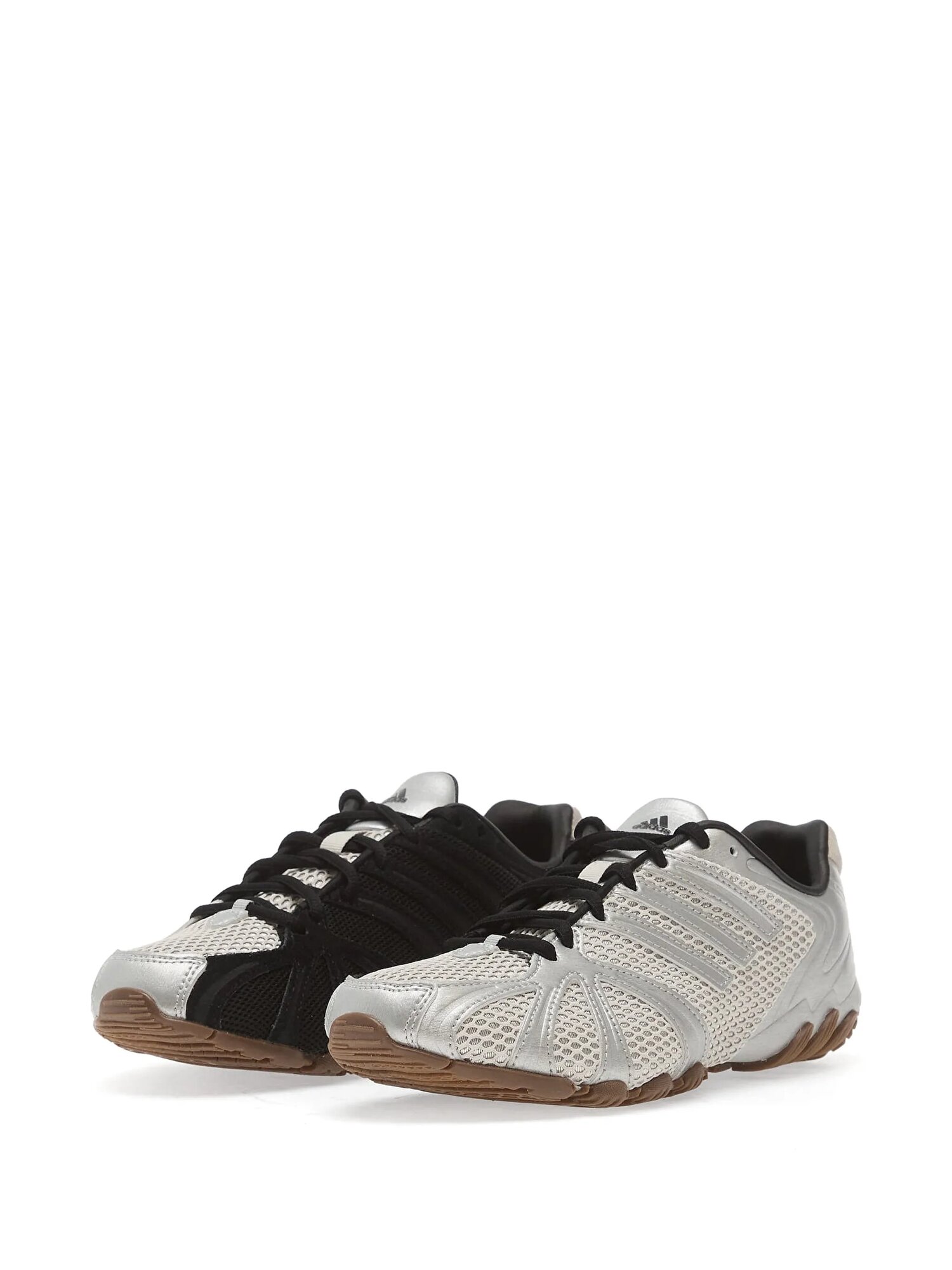 Кроссовки adidas Ghost Sprint, размер 9.5 US, серебристый/красный — фото 1