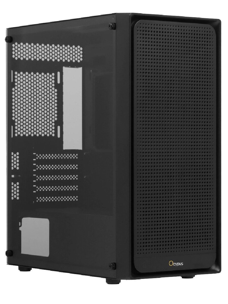 Корпус для ПК Ocypus Gamma C50 BK черный, Mini Tower без блока питания