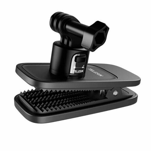 Универсальное крепление-прищепка Telesin Backpack Clip S2-JFM-01 для экшн-камер