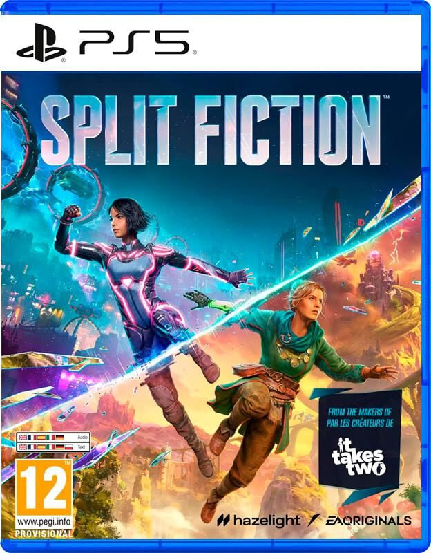 Игра split fiction на PS5, видеоигра для PlayStation 5, диск Английская версия
