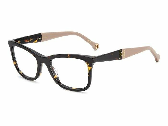 Оправа Carolina Herrera HER 0377 086, тип оправы ободковая, материал оправы пластик, пол женские, форма оправы прямоугольная
