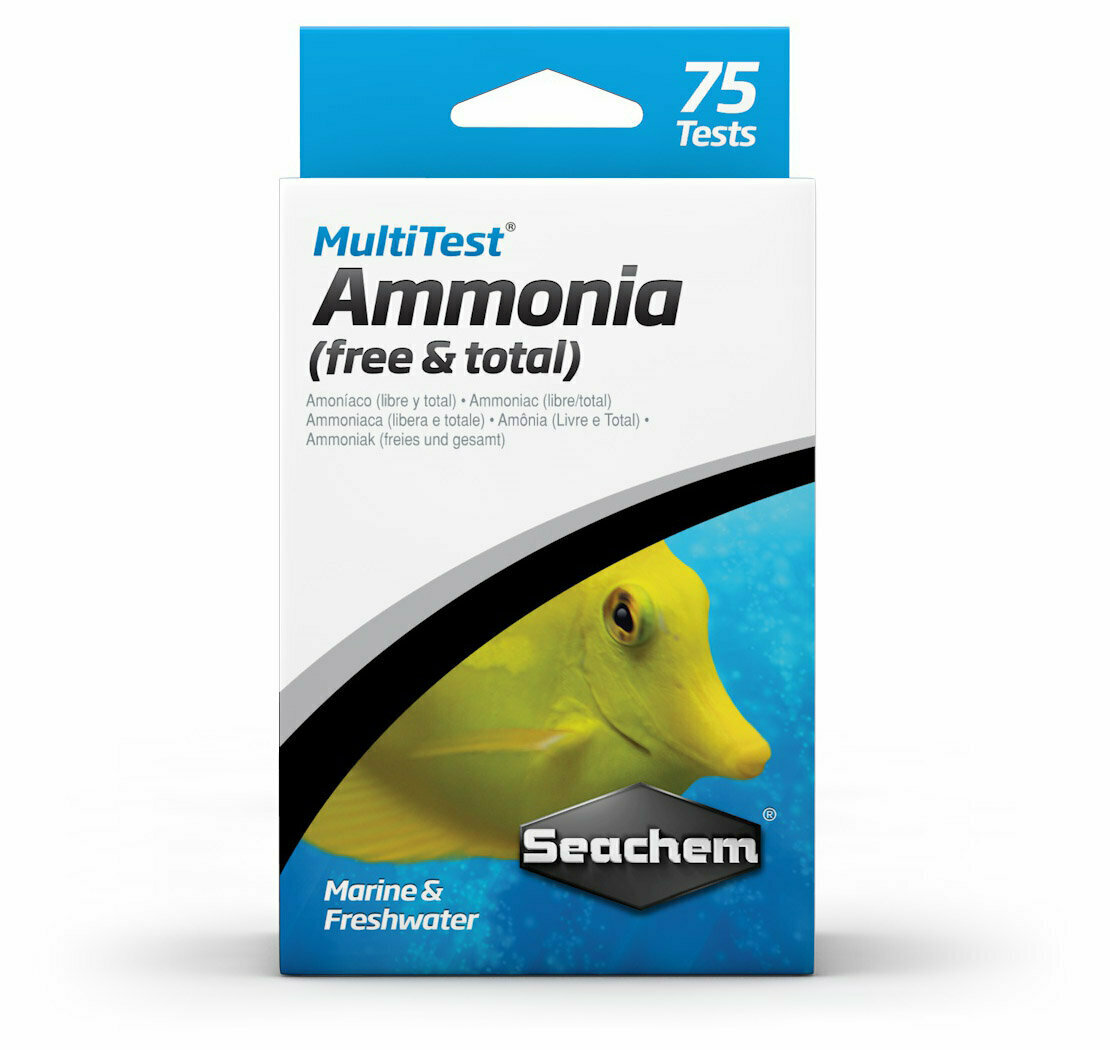 Тест для воды Seachem MultiTest: Ammonia