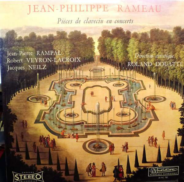 Jean-Philippe Rameau, Jean-Pierre Rampal 'Pieces De Clavecin En Concert' LP/1978/Classical/France/Nm