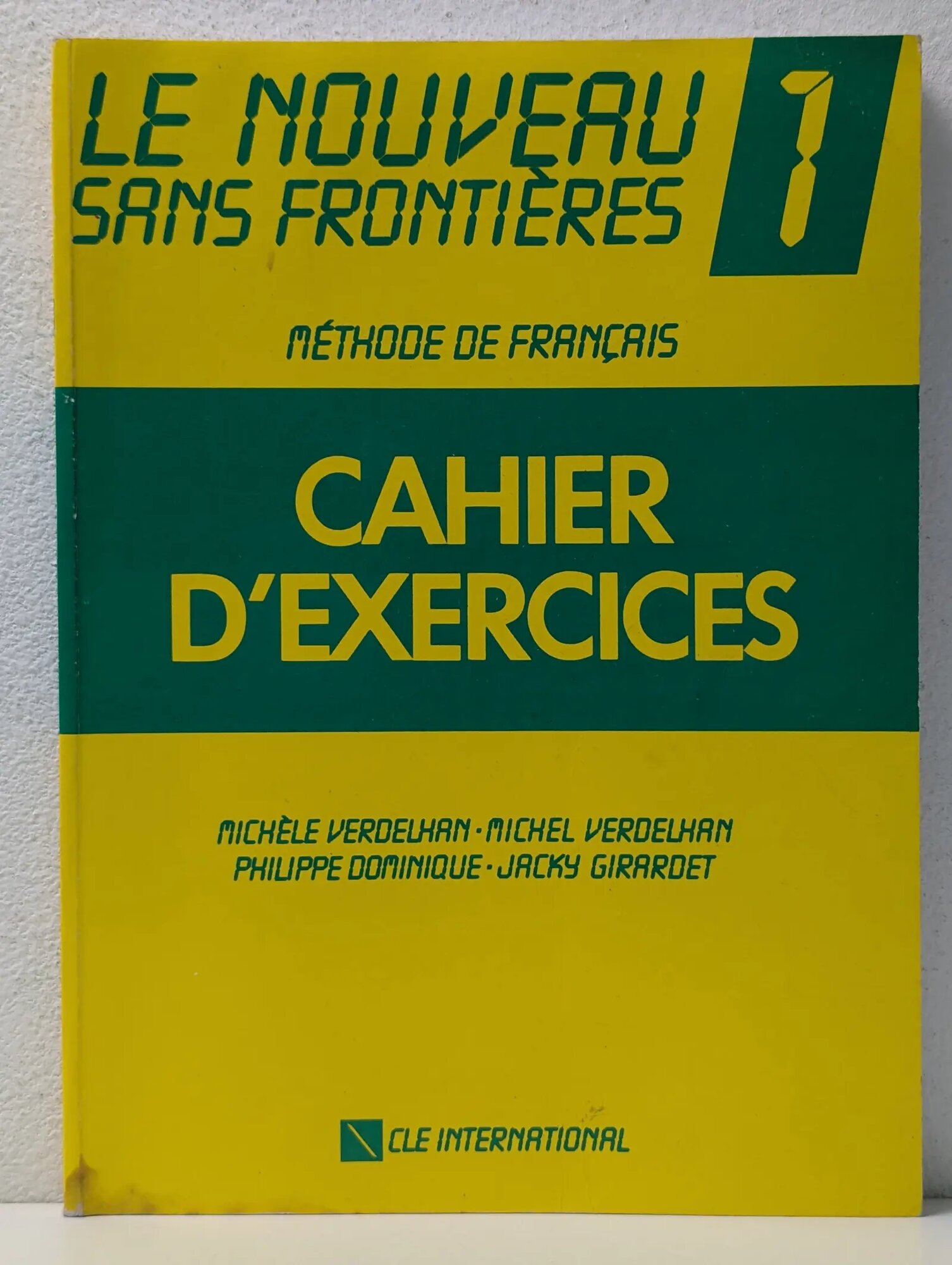 Le Nouveau Sans Frontieres 1 Cahier d'exercices Вердельан Филипп, Вердельан-Айшель Мишель, Жирарде Жаки 2004