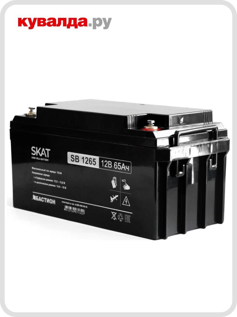 Аккумулятор SKAT SB 1265 AGM 12V 65Ач