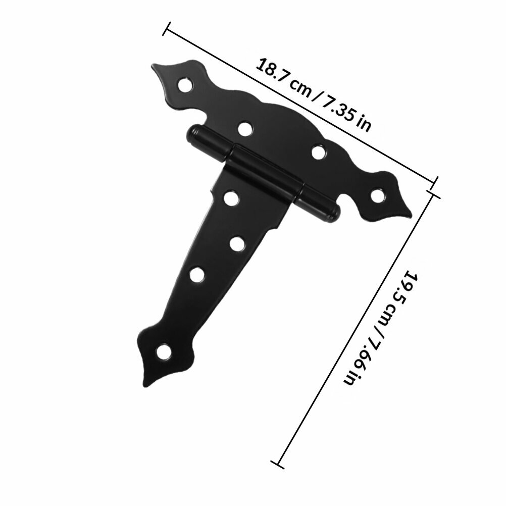 Тяжелые Чугунные Петли Для Дверей И Ворот Размер 19.50X18.70X1.00Cm