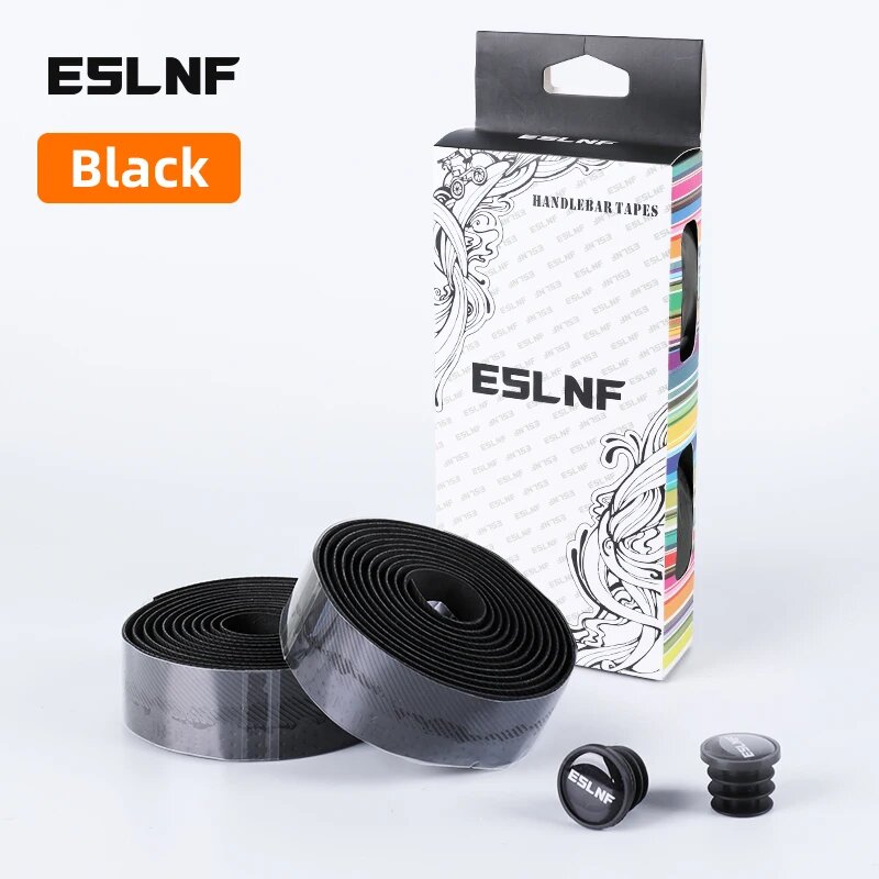 Лента для руля ESLNF кожаная Черный, YHBD-1