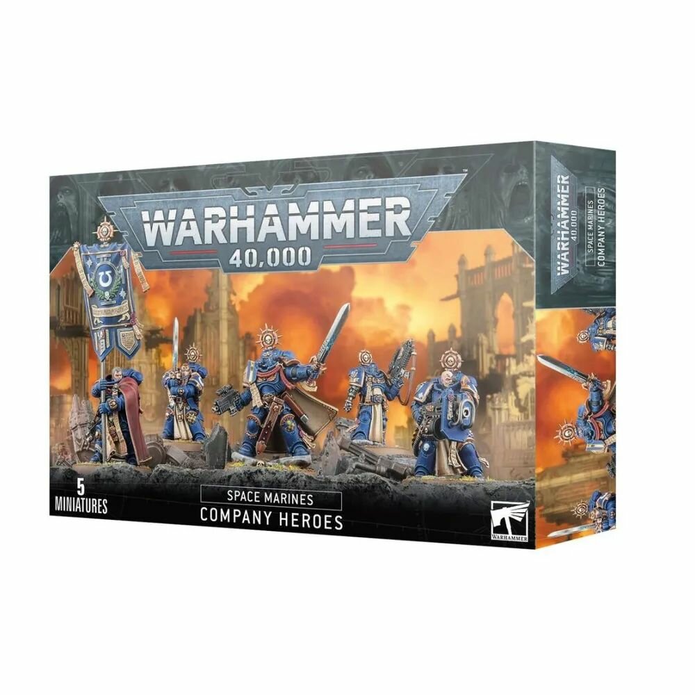 Warhammer 40K - SPACE MARINES : COMPANY HEROES миниатюры