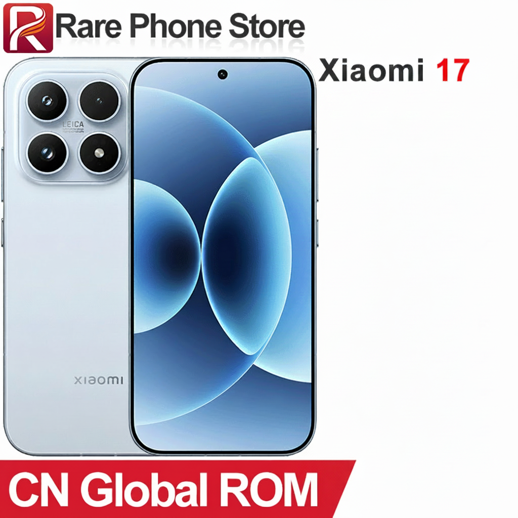Глобальная версия Xiaomi 17 256 ГБ/512 ГБ, Snapdragon 8 Elite Голубой, 12ГБ, 512ГБ, 12GB 512GB Blue
