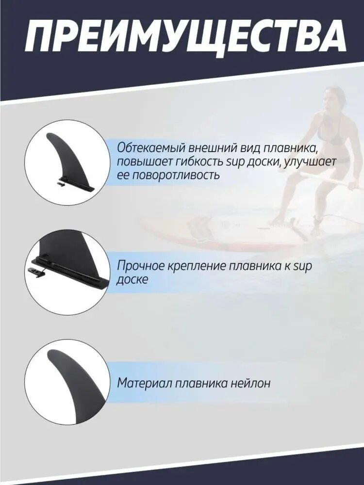 Плавник для серфинга — фото 1