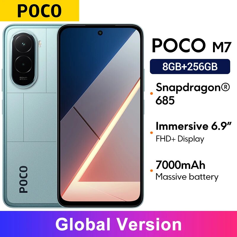 Смартфон Poco M7, 8/256ГБ, global